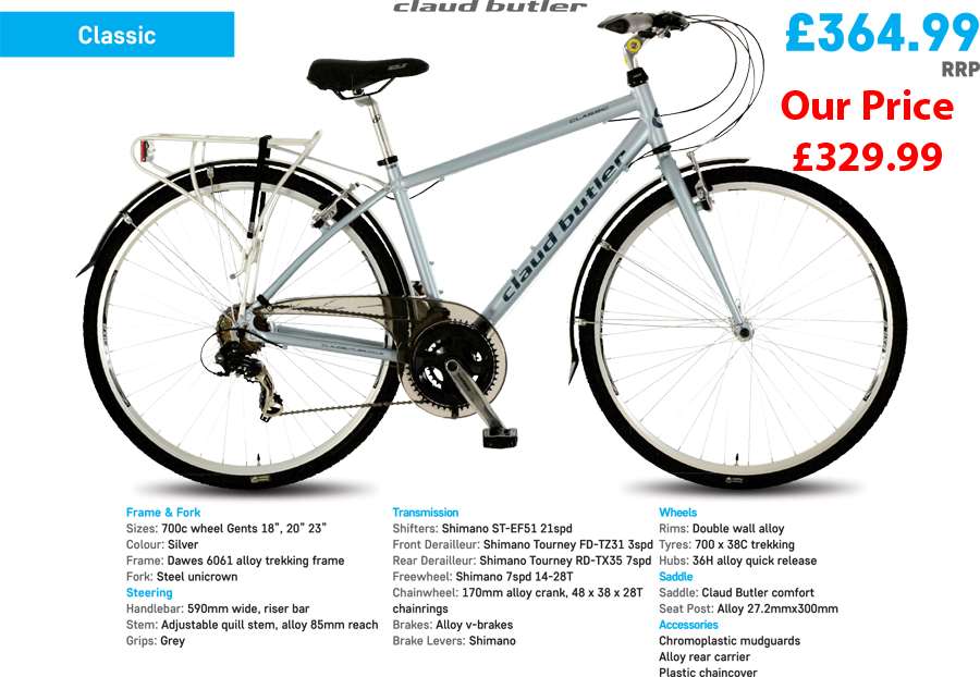 Download Classic-gents - Claud Butler Classic Bike PNG Image with No ...