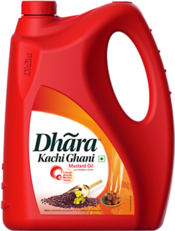 Download Dhara Kachhi Ghani Mustard Oil, 5 Liter Bottle - Price Of ...