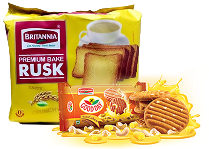 Rusk, Cake, Biscuit - Britannia Toast Bake Suji 300 Gm Pouch - Free ...