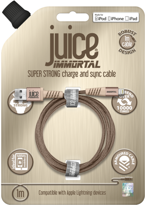 Download Juice ® Apple Lightning Immortal Cable - Juice Sound Square ...