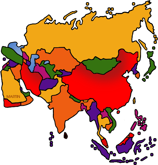 Asia Map - Mongolian Himalayas - Free Transparent PNG Download - PNGkey