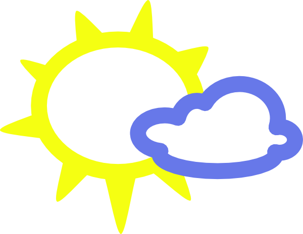 Download Light Clouds And Sun Weather Symbols Png - Weather Symbols Sun ...