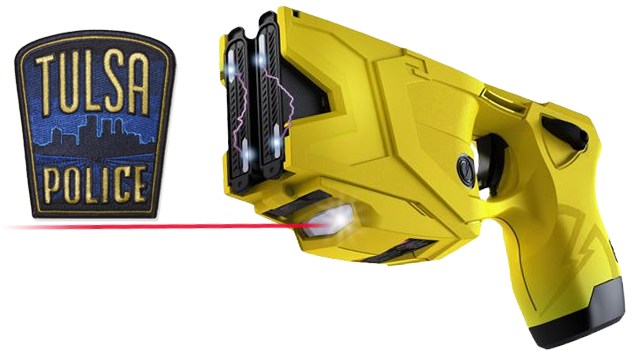 Download Taser-graphic - Tulsa Police Department PNG Image with No ...