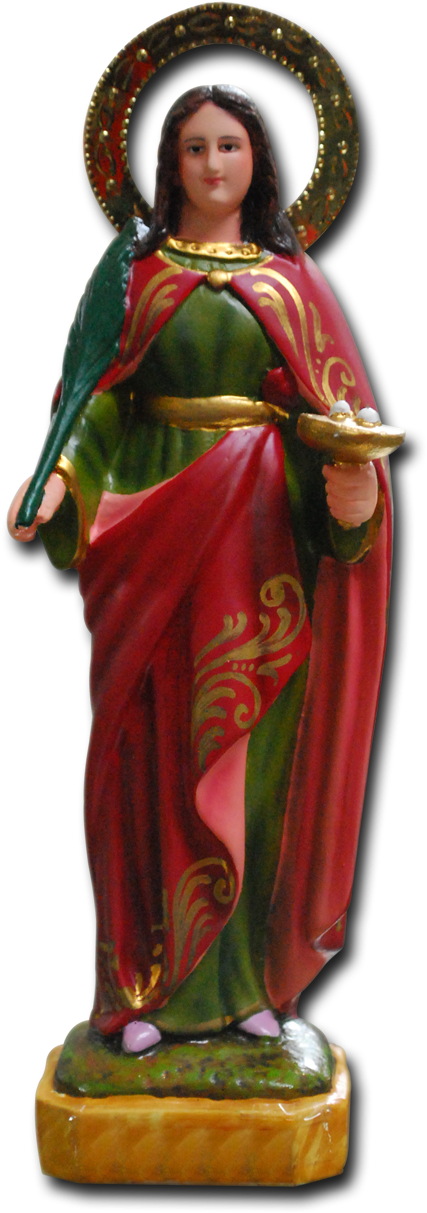 Download Saint Lucy - Saint Lucy Statue PNG Image with No Background ...