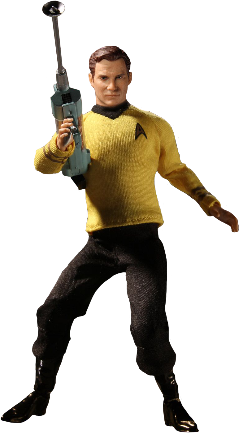 Captain Kirk One - One-12 Collective Action Figure - Free Transparent ...