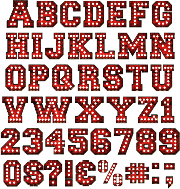 Sing Under Red Font Lights - Free Transparent PNG Download - PNGkey