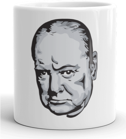 Download Winston Churchill Head - Sir Winston Churchill PNG Image with ...