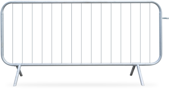 Hire Bar Barrier - Crowd Control Barrier - Free Transparent PNG ...