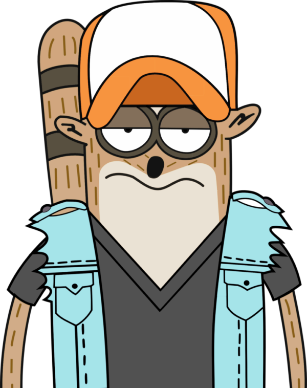 Download Hipster Rigby - Rigby Png PNG Image with No Background ...