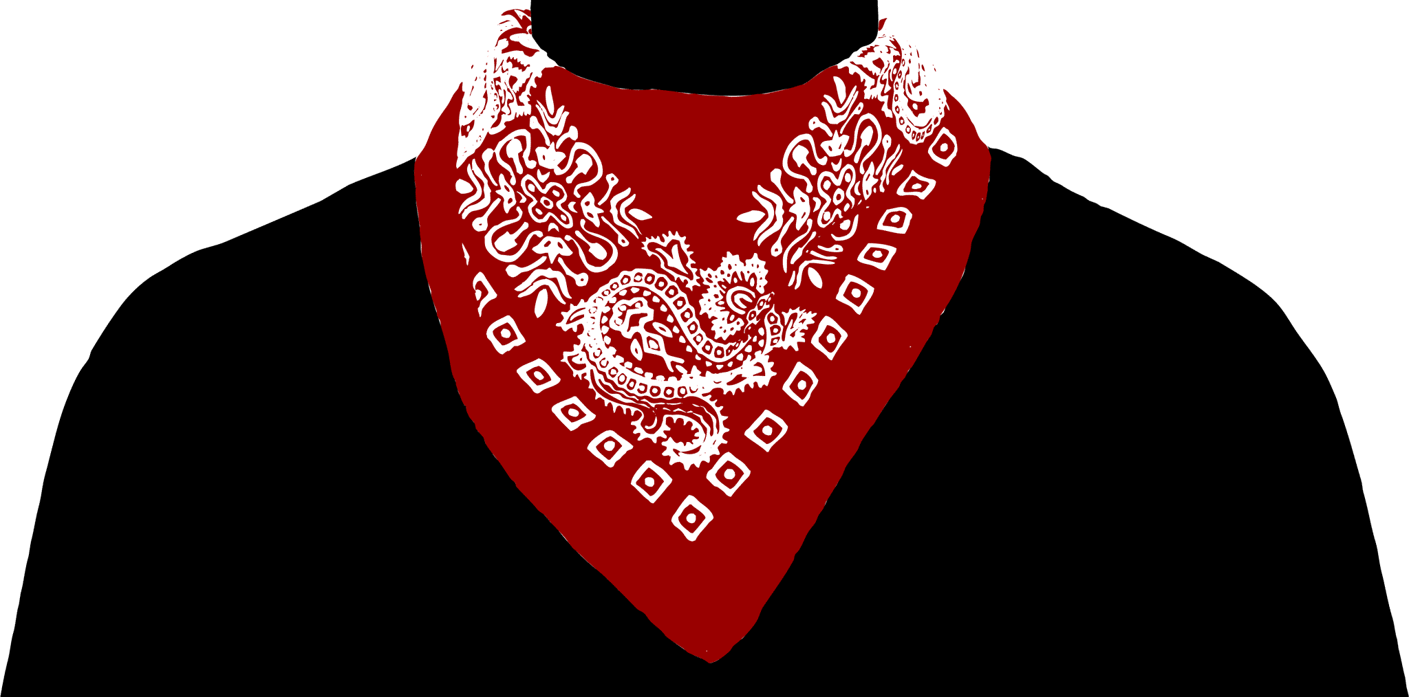 Download New-bandana - Bandana On Neck Transparent PNG Image with No ...