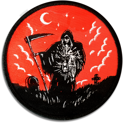Grim Reaper Patch - Superhero - Free Transparent PNG Download - PNGkey