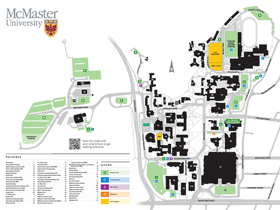 Mcmaster Campus Map - Mcmaster University - Free Transparent PNG ...