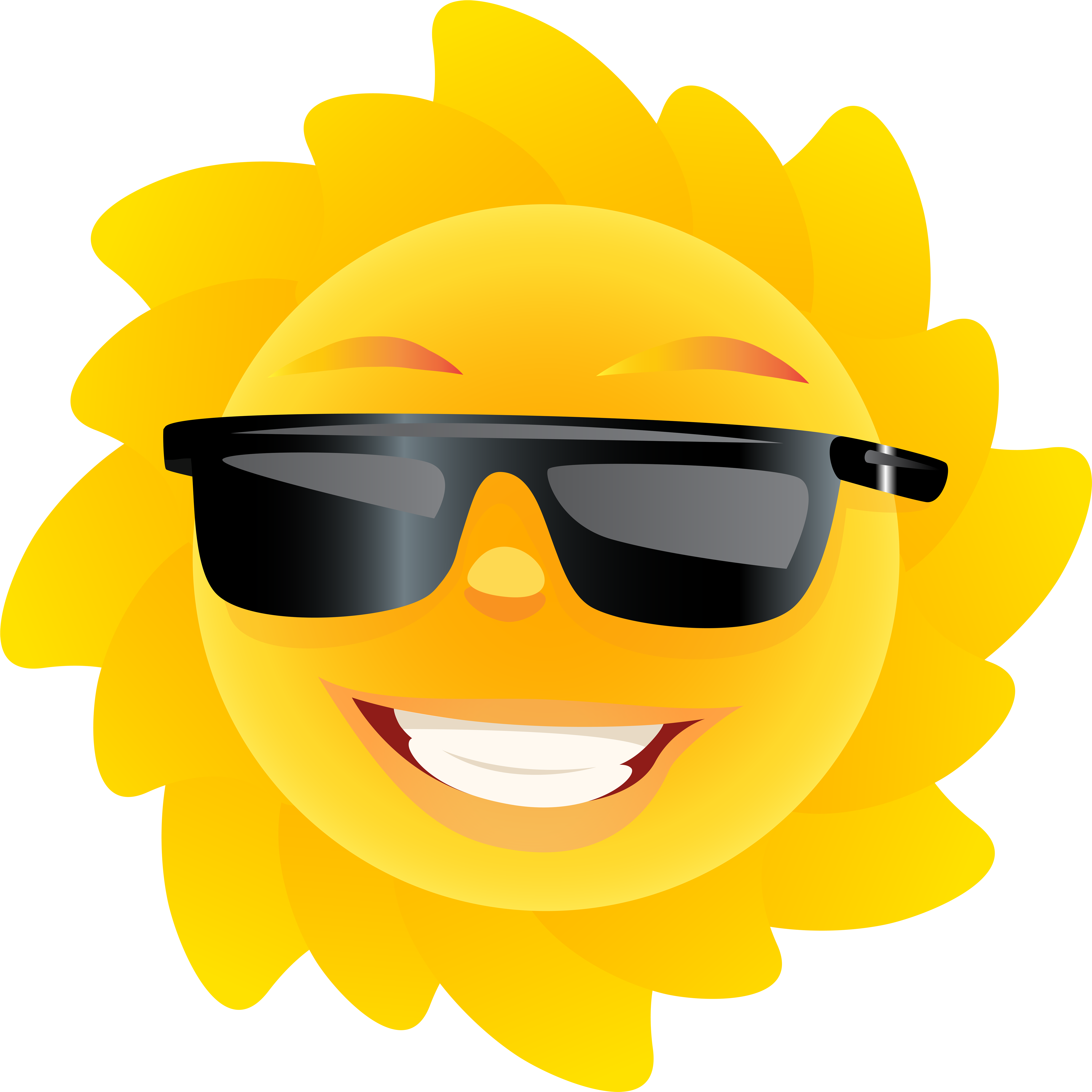 Cute Sun Transparent Clip Art Image Summer Clip Pinterest - Clip Art ...