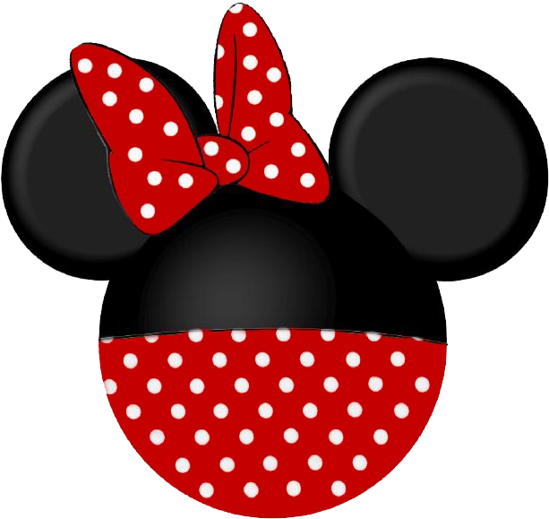 Download Red Dot Cliparts - Minnie Mouse Red Polka Dot PNG Image with ...