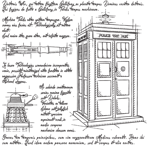 Tardis - Drawing - Free Transparent PNG Download - PNGkey