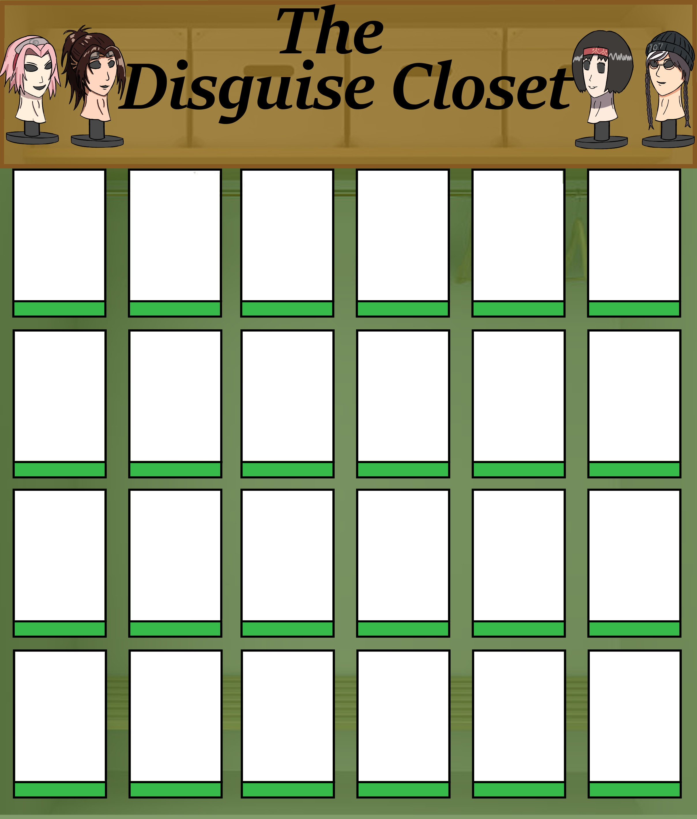 Download Disguise Closet Template - Trolls Calendar 2017 September PNG ...