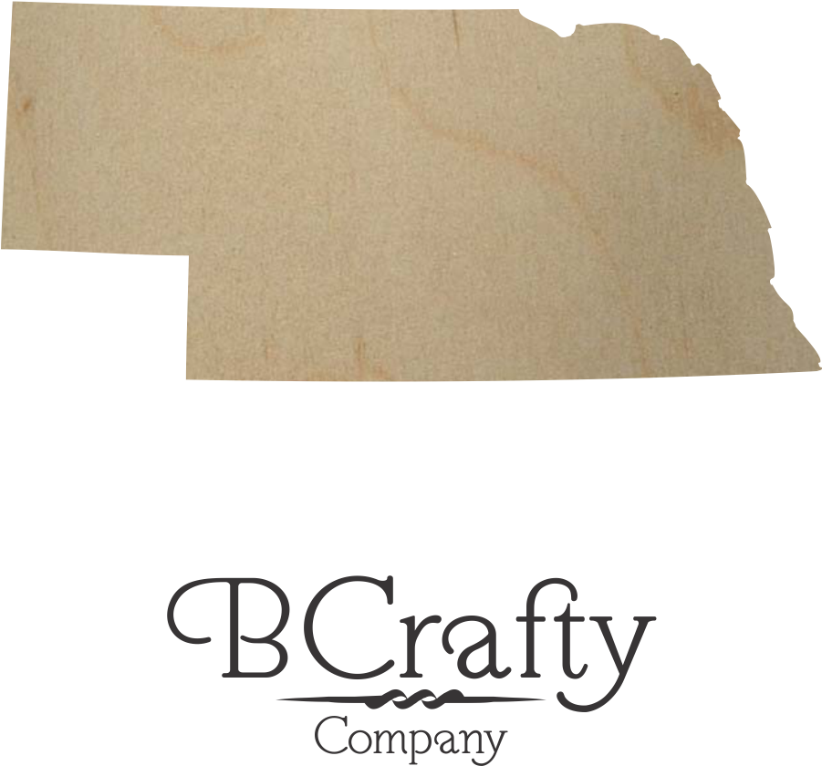 Download Wooden Nebraska State Shape Cutout - Nebraska PNG Image with ...