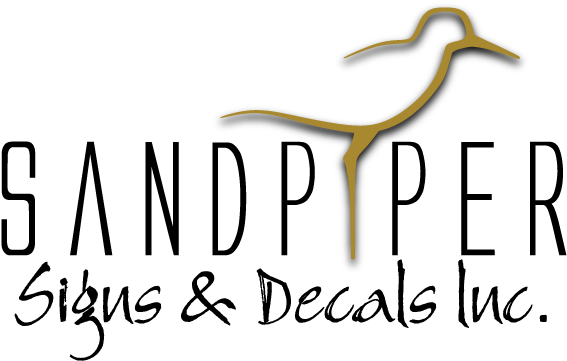 Sandpiper Logo With Dropshadow - Sandpiper Signs - Free Transparent PNG ...