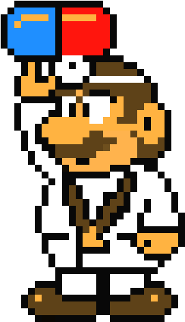 Dr Mario - Dr Mario Sprite - Free Transparent PNG Download - PNGkey