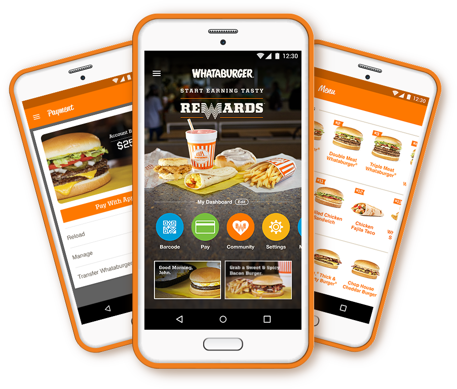 Download Whataburger App - Mobile App PNG Image with No Background ...