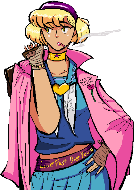 [jjba] Otome Tanaka - Cartoon - Free Transparent PNG Download - PNGkey