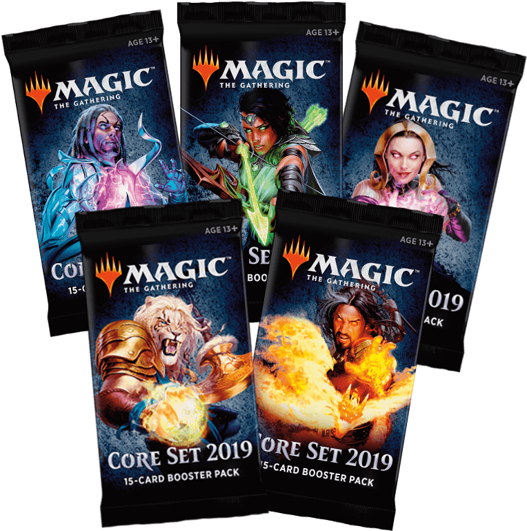 Download Core Set 2019 [booster] - Magic: The Gathering PNG Image with ...