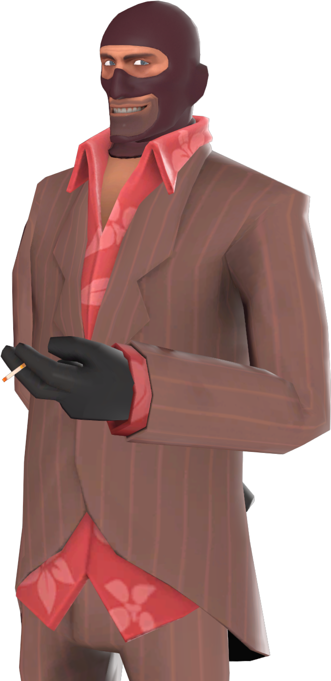 Download Spy Aloha Apparel - Tf2 Spy Aloha PNG Image with No Background ...
