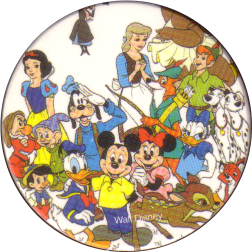 Disney > Blank Back Various Disney Characters - The Walt Disney Company ...