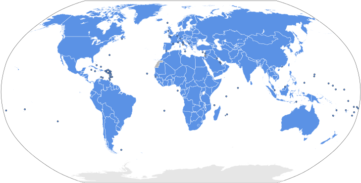 Countries Of The Word - Countries In The World That Drive - Free ...