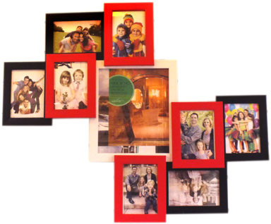 Download Multi Color 9 Photo Frames - Mumbai PNG Image with No ...