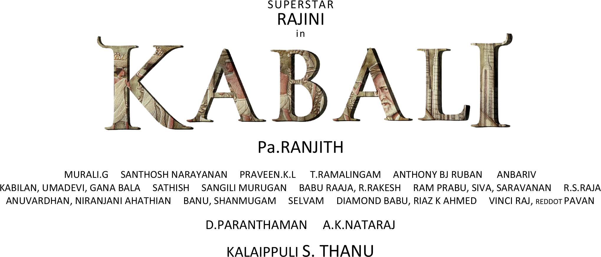 Kabali Title Png - Logo - Free Transparent PNG Download - PNGkey