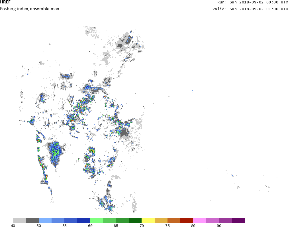 Download Data Processed And Plotted At Nws Spc • Please Direct - Map ...