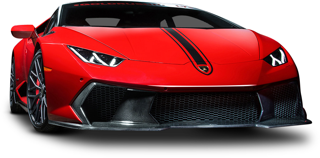 Download Red Lamborghini Huracan Car Png Image - Red Lamborghini Png ...