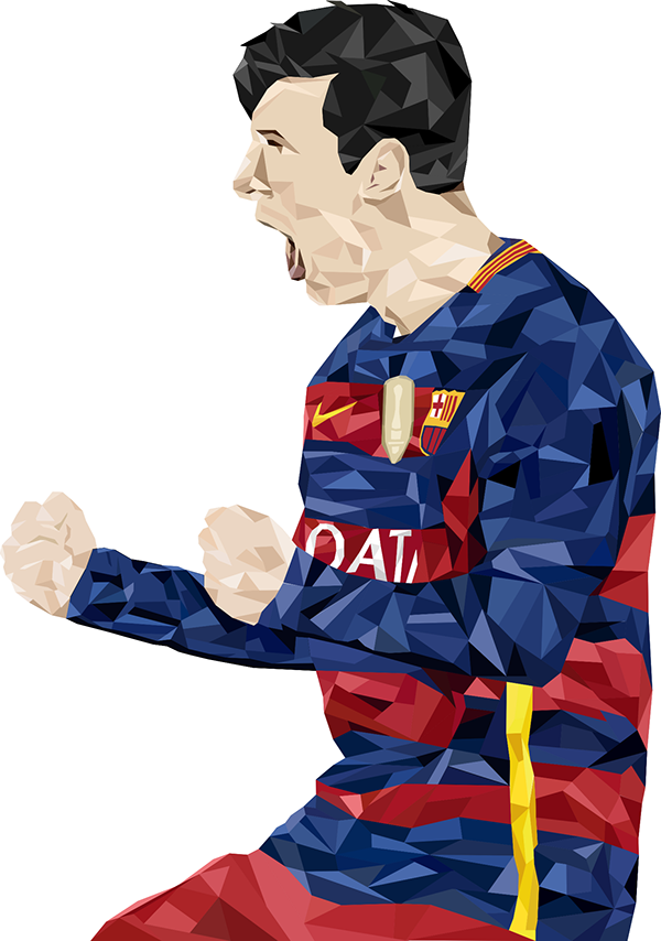 Download Low Poly Art - Low Poly Art Messi PNG Image with No Background ...