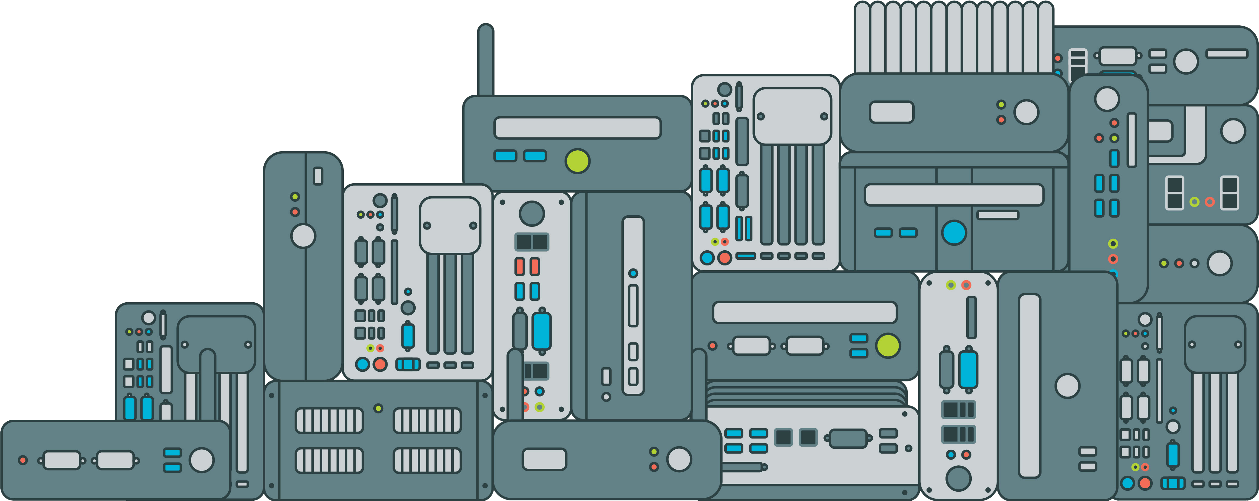 Download Industrial Fanless Computer - Diagram PNG Image with No ...