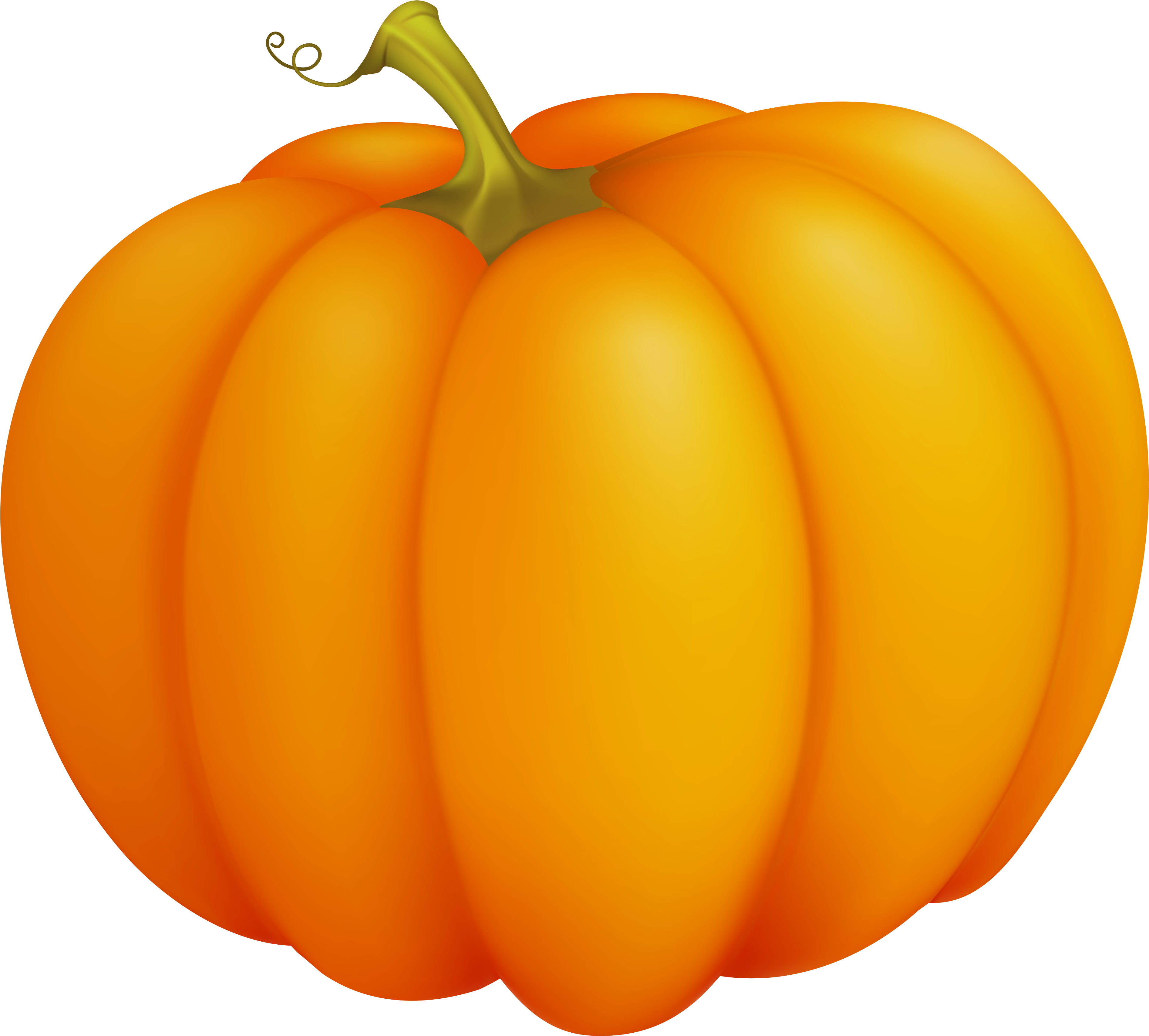 Pumpkin Large Clipart Png Image - Clip Art Png Pumpkin - Free ...