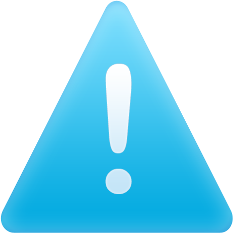 Alert-8 - Warning Icon Blue - Free Transparent PNG Download - PNGkey