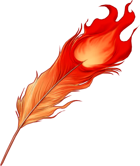 Download A Feather Of The Phoenix - Phoenix Feather PNG Image with No ...