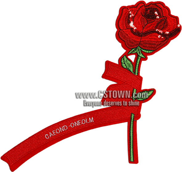 Customized Rose Flower Patch For Jeans - Flower Patch - Free ...