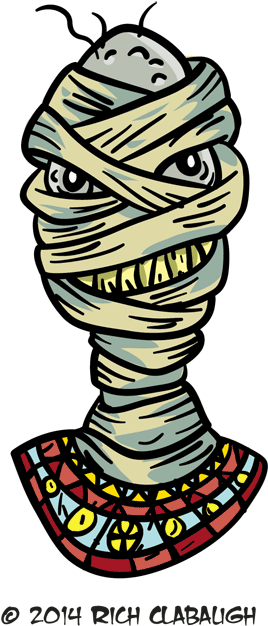Halloween Monster Face 20 The Mummy - Cemetery - Free Transparent PNG ...