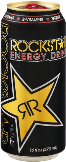 Rockstar Energy Drink Can - Free Transparent PNG Download - PNGkey