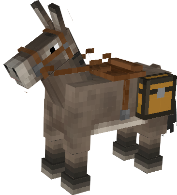 Download Donkey - Minecraft Burro PNG Image with No Background - PNGkey.com