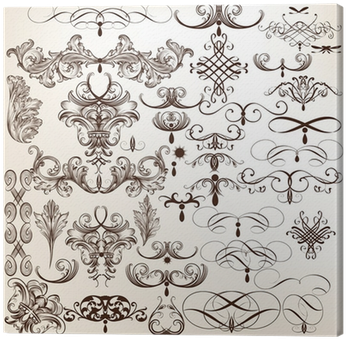 Download Collection Of Vector Flourishes And Decorative Swirls - Vector ...