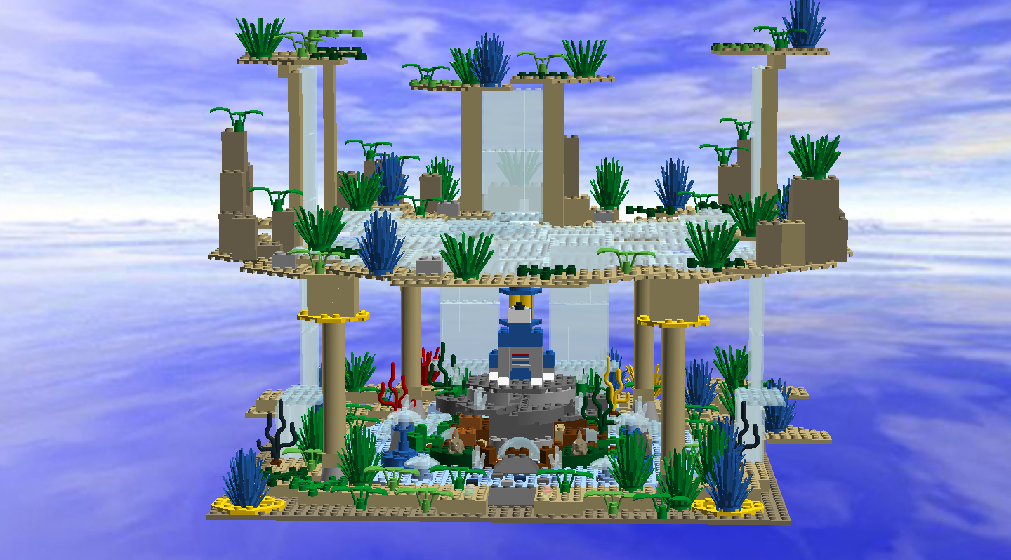 Download Blue Lion Lair - Lego Ideas PNG Image with No Background ...