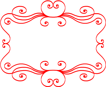 Swirl Frame With Ribbon Effect - Swirl Frame - Free Transparent PNG ...