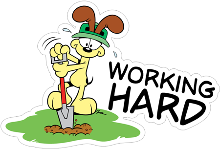 Download Viber Sticker «odie Unleashed» - Cartoon PNG Image with No ...