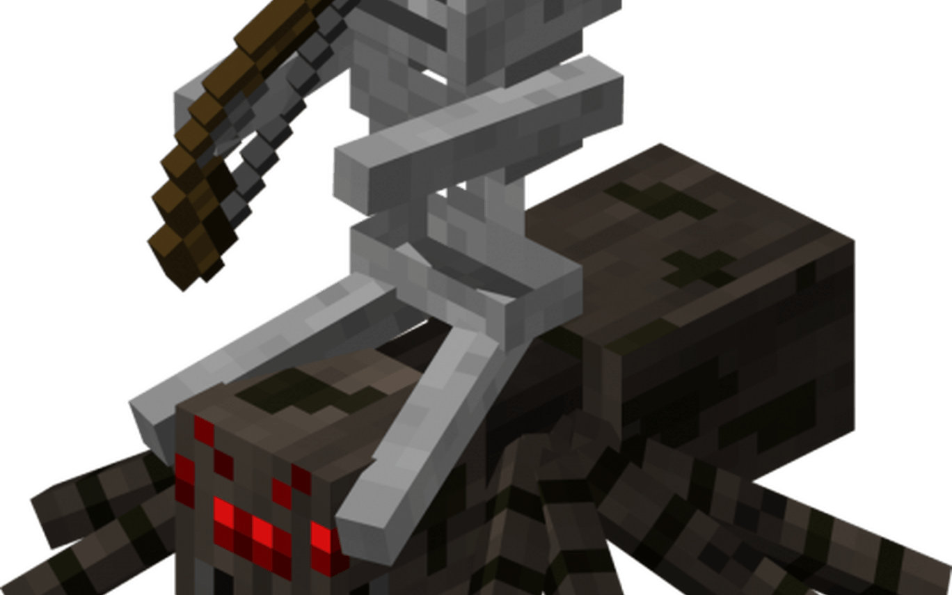 Minecraft Spider Jockey Achtergrond Cave Spider – Minecraft Wiki