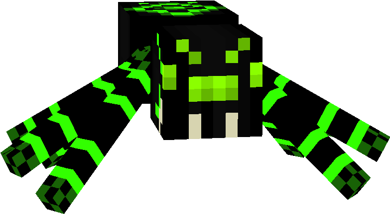 Download Papercraft Minecraft Mutant Spider Download - Mutant Spider In ...