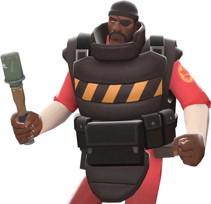 Download Butch Meathook - Demoman Transparent PNG Image with No ...