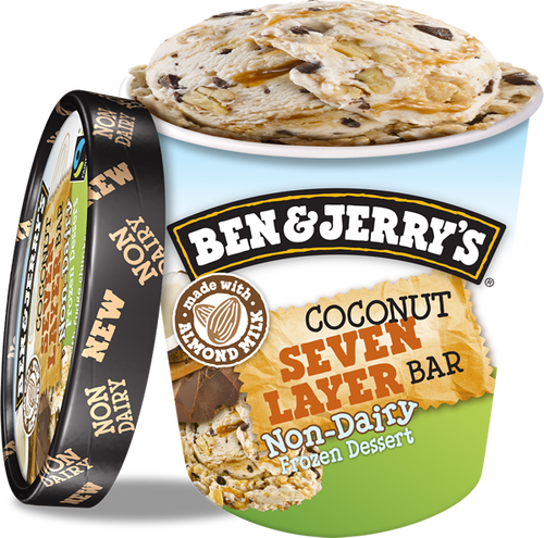 Download Coconut Seven Layer Bar Non-dairy Frozen Dessert, Pint - Ben ...